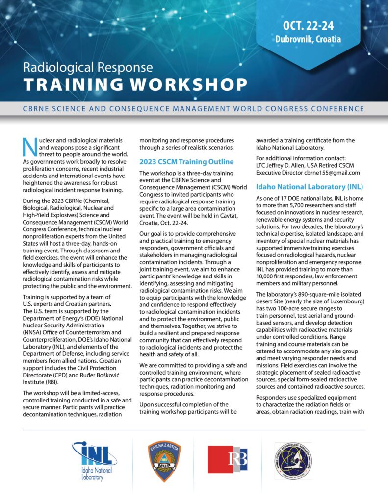 Cscm Is Excited To Announce The Addition Of Two Workshops In Parallel With The Congress Cscm